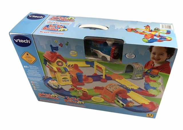 VTECH GO! GO! Smart Wheels Electronic Train Station Playset, Original ...