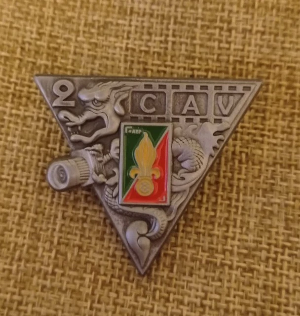FOREIGN LEGION BADGE 2°REP Para TAP C.A.V Registered Rare £63.53 ...
