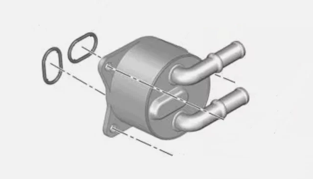 GEARBOX, TRANSMISSION OIL Cooler Citroen, Peugeot, Vauxhall And Ds ...