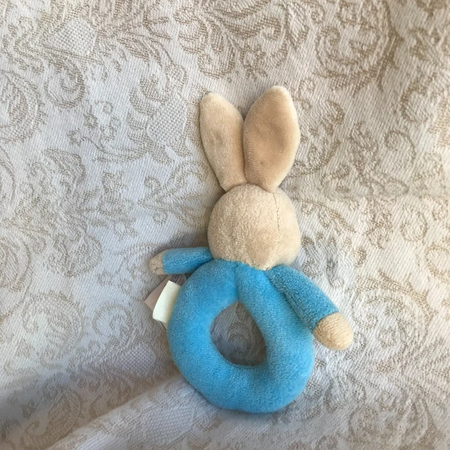 PETER RABBIT PLUSH Toy Rattle Beatrix Potter £2.24 - PicClick UK