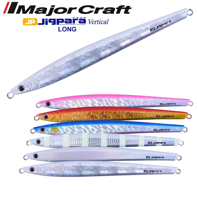 MAJOR CRAFT SALTWATER Metal Jig Lure JIGPARA Vertical Long JPVL-180g £11.15 - PicClick UK