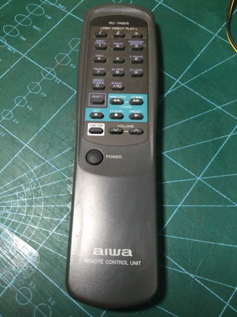 AIWA RC-7AS05 MIDI 5 CD HIFI REMOTE CONTROL £11.97 - PicClick UK