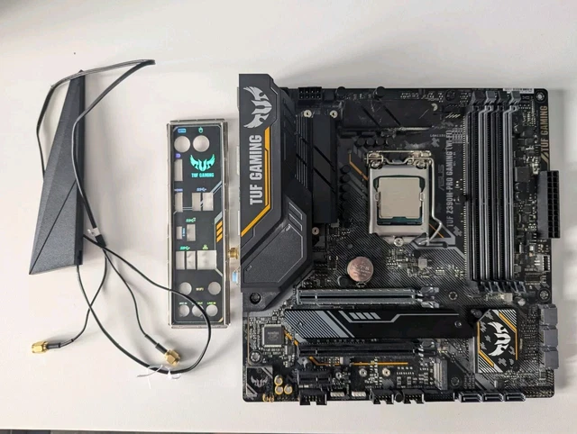 ASUS TUF Z390 mATX Pro Gaming WiFi + I5 9600k Bundle £140.00 - PicClick UK