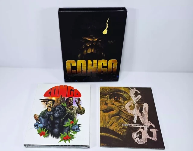 CONGO [4K UHD + Blu Ray] Limited Box Set Vinegar Syndrome 1995 Tim ...