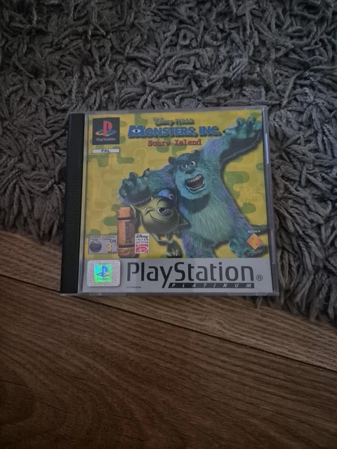 DISNEY PIXAR MONSTERS Inc Scare Island (Sony Playstation 1) Platinum ...