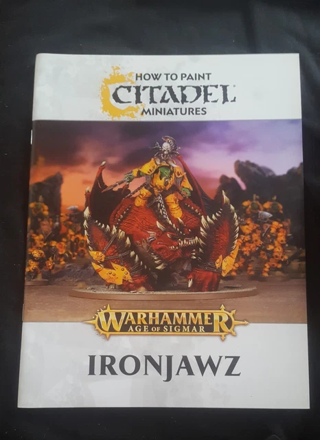 IRON JAWZ PAINTING Guide Age of Sigmar Games Workshop Orruks Warhammer ...