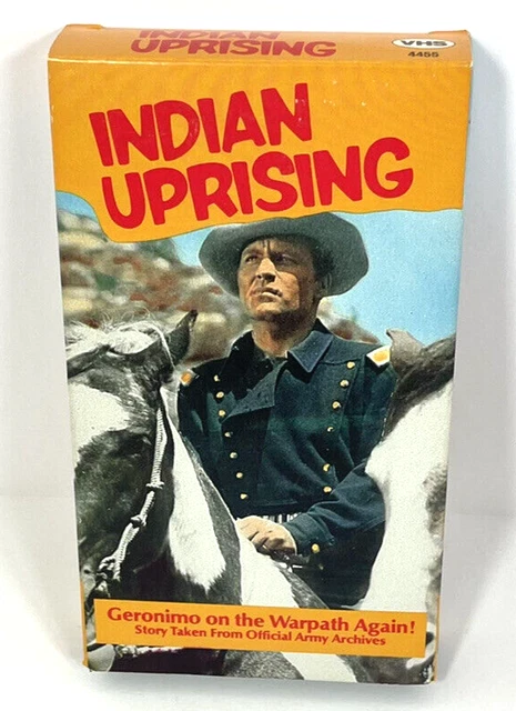 INDIAN UPRISING VHS 1952 American Western Story Taken From Official ...