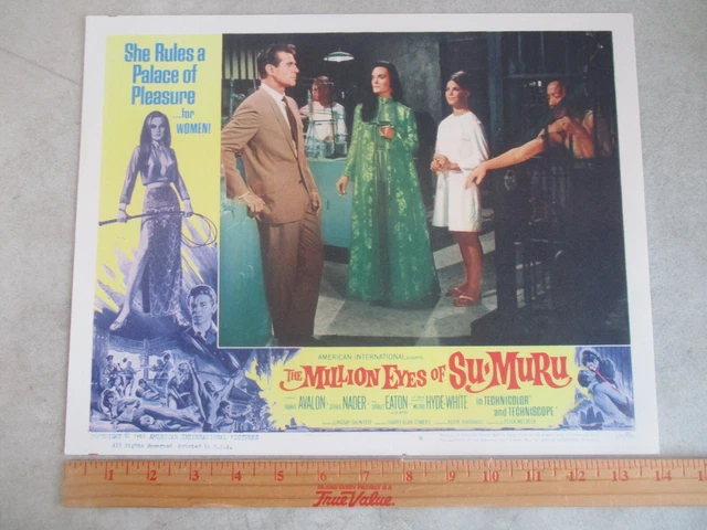 CARTE DE HALL Vintage 1967 Les Millions D'Yeux De Su Muru Frankie ...