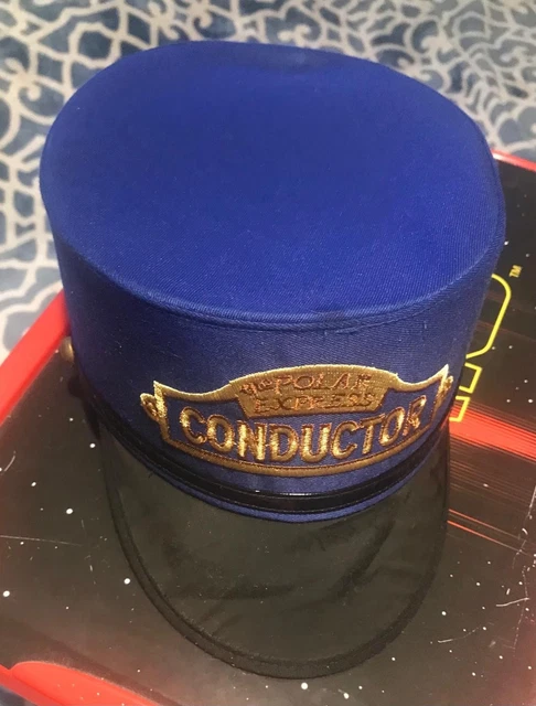 POLAR EXPRESS TRAIN Conductor Cap Hat £16.15 - PicClick UK
