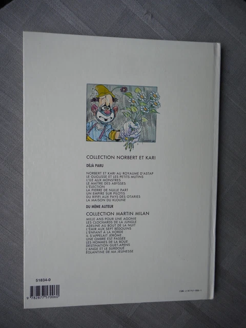 GODARD NORBERT ET Kari Tome 9 La Maison Du Cloune Eo État Neuf Avec Son ...