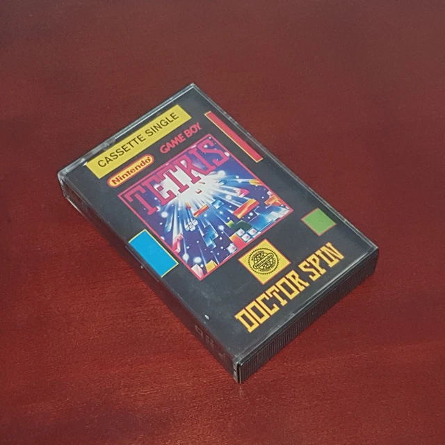 RARE VINTAGE 1992 Nintendo NES Game Boy Tetris cassette tape music ...