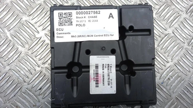 VOLKSWAGEN POLO MK5 (6R/6C) BCM Control ECU for convenience system ...