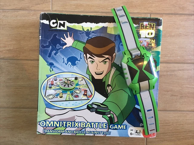 BEN 10 ALIEN Force Omnitrix Battle Board Game and Challenge Watch ...