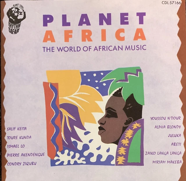 PLANET AFRICA - The World of African Music (CD, 1991 Rhythm Safari) OOP ...