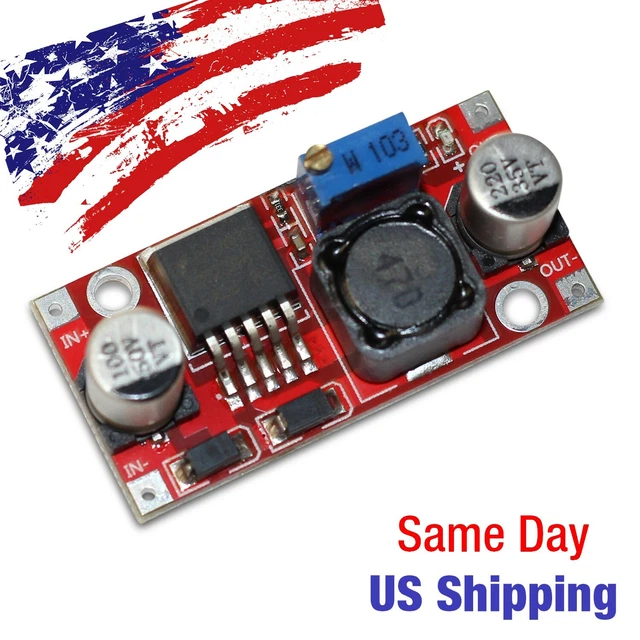 LM2596S-ADJ DC-DC STEP Down Buck Converter Module Regulator 5v/12v/24v US SHIP EUR 8,43 ...