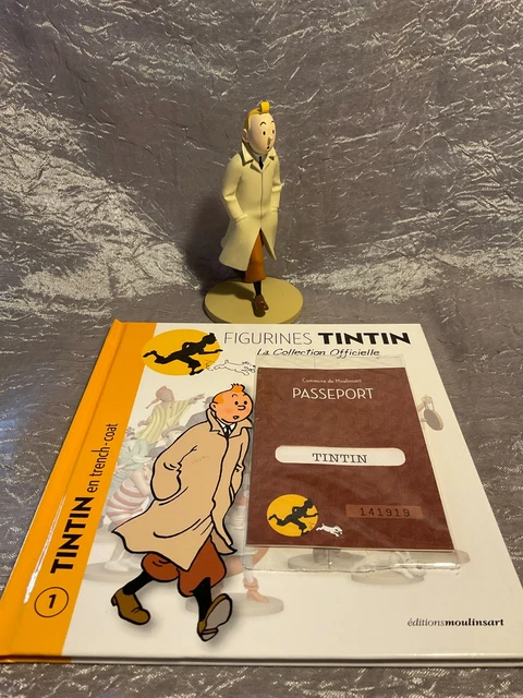 FIGURINE TINTIN COLLECTION Officielle n° 1 TINTIN EN TRENCH-COAT EUR 19 ...