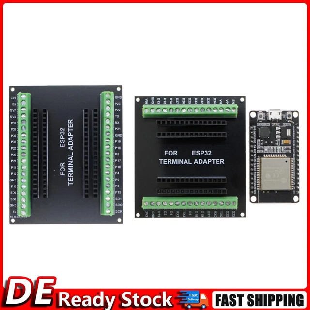 ESP32-ERWEITERUNGSKARTE NODEMCU-32S LUA 38Pin GPIO-Modul ...