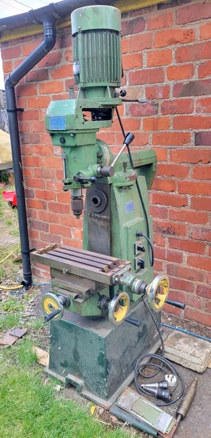 EXCEL MULTI MILL milling machine horizontal and vertical very rare £836 ...