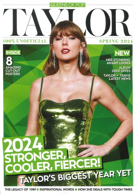 TAYLOR SWIFT MAGAZINE: Queens of Pop, Eras Tour, Grammys, Music, Spring ...