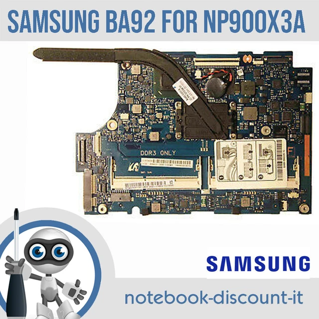 MOTHERBOARD AMOR13-HRV SAMSUNG BA92-xxxxxx for NP900X3A + CPU i5 2nd ...