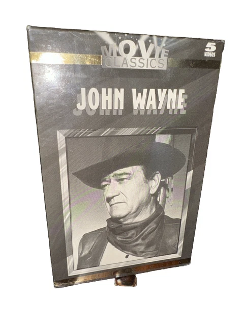 JOHN WAYNE VHS Classic Western Collection Box Set Edition Sealed £22.30 ...