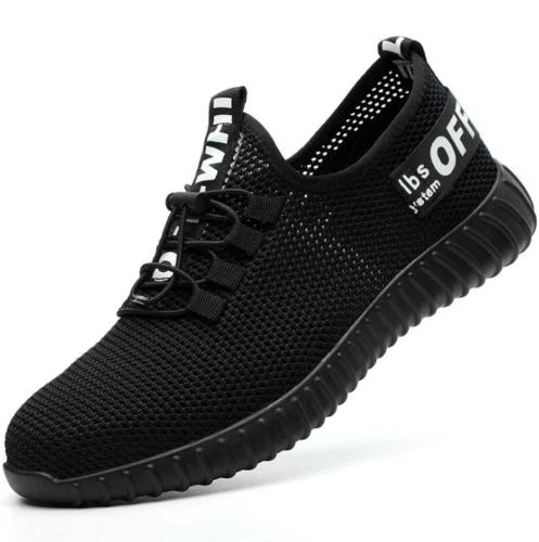 LIGHTWEIGHT SAFETY SHOES Mens/Womens Steel Toe Cap Work Boots Hiking ...