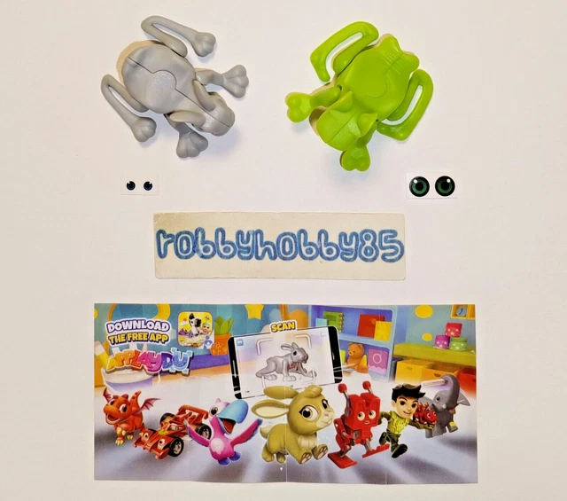 SÉRIE COMPLÈTE ANIMAUX Balzanti (VQ005 - VQ006) + 2 Bpz Kinder Italie ...