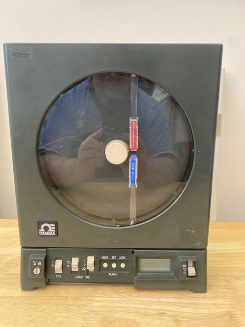 OMEGA CHART RECORDER,CHART Recording Device,Vintage Test Equipment,Ex ...