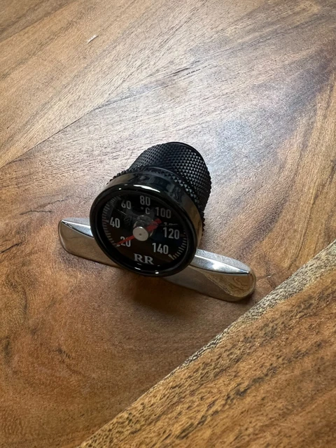 RR-ÖLTHERMOMETER ÖLTEMPERATUR Direktanzeiger Blackline Triumph/KTM/GAS ...