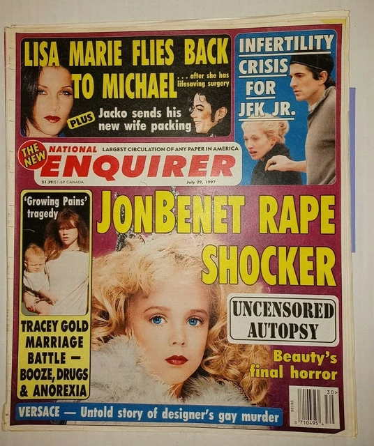 NATIONAL ENQUIRER 3/4/97 Ann-Margret Michael Jackson Lisa Marie Presley ...