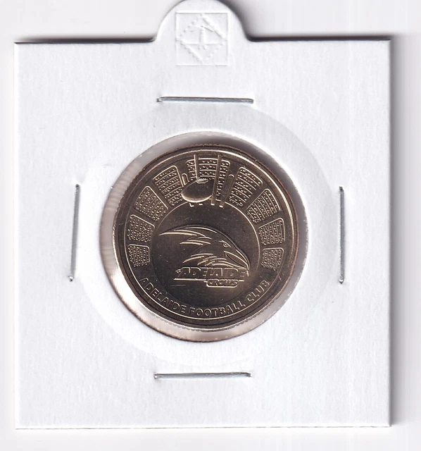 AUSTRALIAN: 2024 $1 Afl Team Adelaide Crows Unc Coin In 2X2 Holder ...