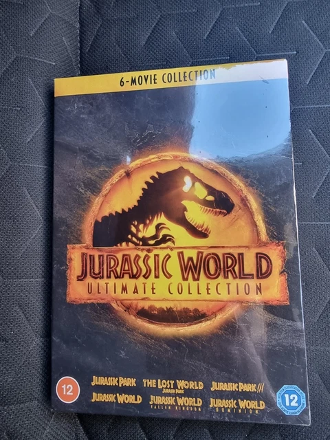 JURASSIC WORLD ULTIMATE Collection: Jurassic Park/Jurassic World - Dvd ...