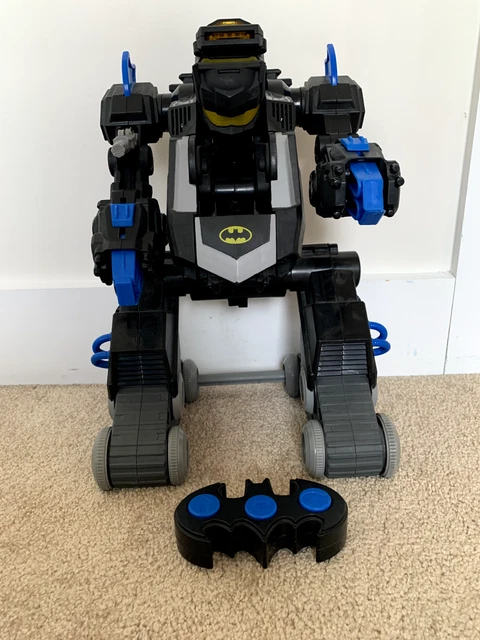 IMAGINEXT BATMAN BATBOT Remote Controlled Transforming Robot Tank with ...