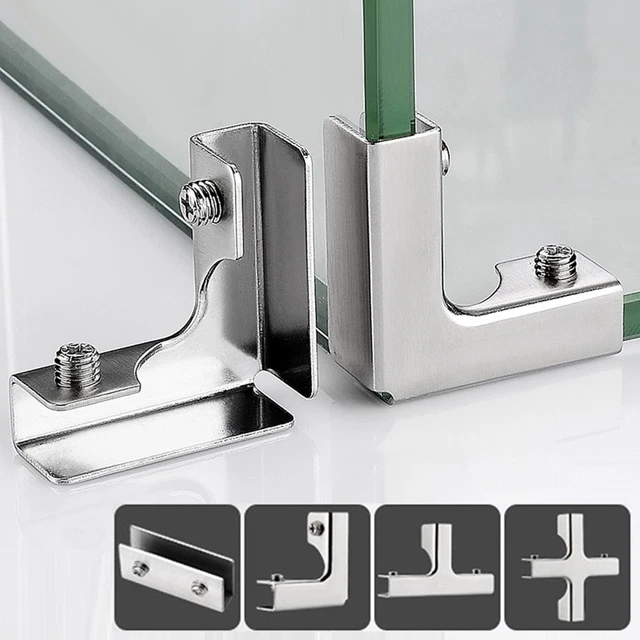 STEEL REINFORCEMENT ANGLE Corner Code Glass Clip Corner Guard Fixing ...