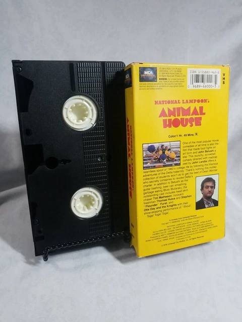 NATIONAL LAMPOON’S ANIMAL House VHS 1978 Rated R John Belushi £6.37 - PicClick UK
