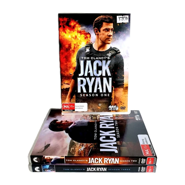 TOM CLANCY'S JACK Ryan Series, Seasons 1 2 & 3 DVD 2019 Action Thriller ...