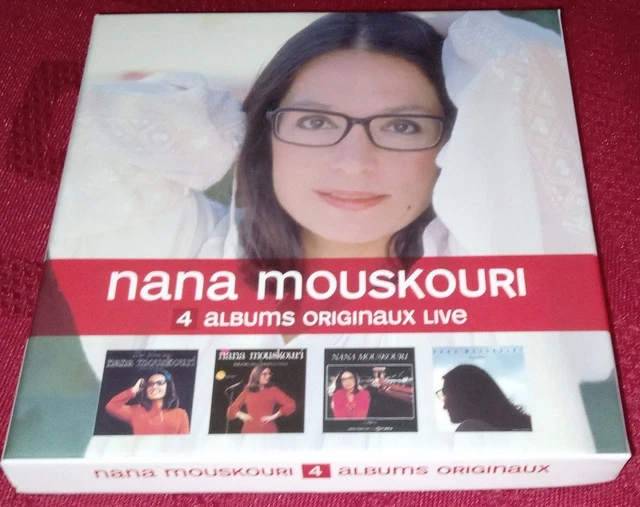NANA MOUSKOURI COFFRET 5 Cd 4 Albums Originaux Live EUR 169,00 ...