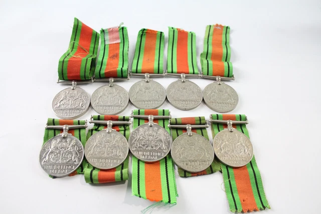 WW2 DEFENCE MEDALS x 10 £1.20 - PicClick UK