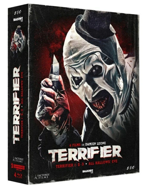 TERRIFIER COLLECTORS TRILOGY 4K / BLU-RAY steelbook box set numbered £ ...