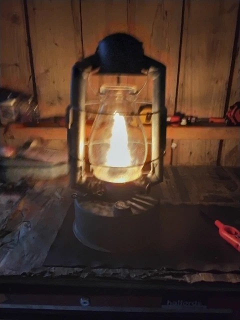 VINTAGE STORM LAMP £48.56 - PicClick UK
