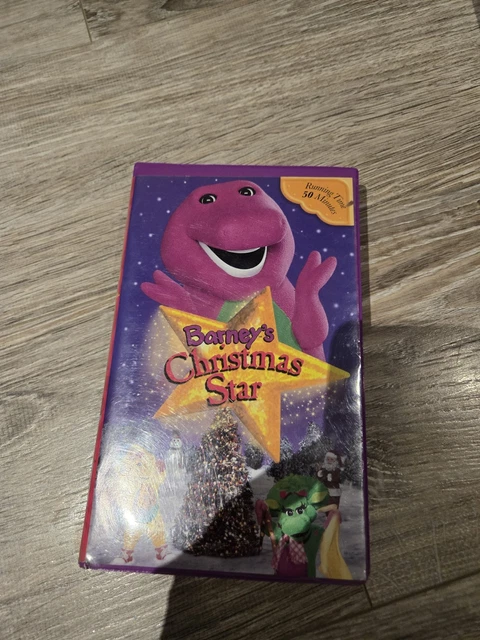BARNEYS CHRISTMAS STAR (VHS, 2002) $24.99 - PicClick CA