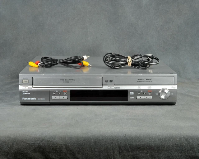 PANASONIC DMR-ES30V DVD/VHS Combo Player Recorder VHS TO DVD Converter ...