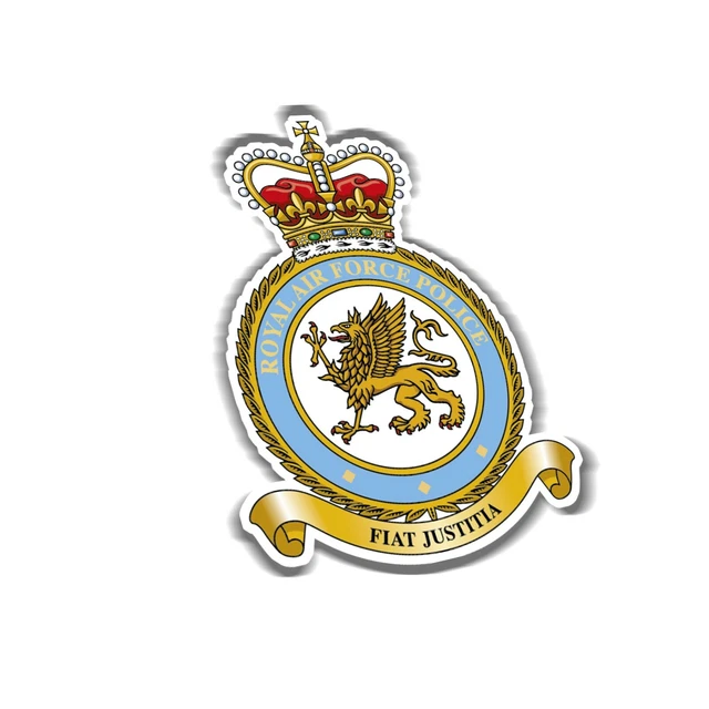 RAF REGIMENT CREST STICKER - ROYAL AIR FORCE - Per Ardua £2.49 ...