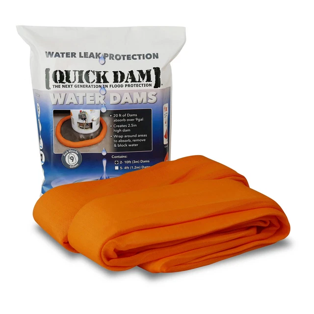 QUICK DAM WUB210-2 Interior Alta Visibilidad Agua Dams 3M (Paquete De 2 ...