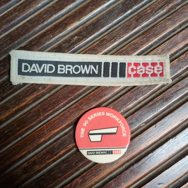 DAVID BROWN TRACTOR Badge & Patch £1.75 - PicClick UK