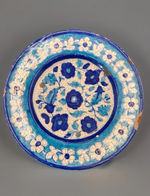 ANCIENT MULTAN PUNJAB Ceramic Plate Blue & Turquoise £186.35 - PicClick UK
