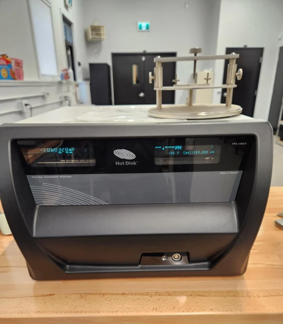 HOT DISK TPS 2500 S, Thermal Conductivity, Thermal Diffusivity ...