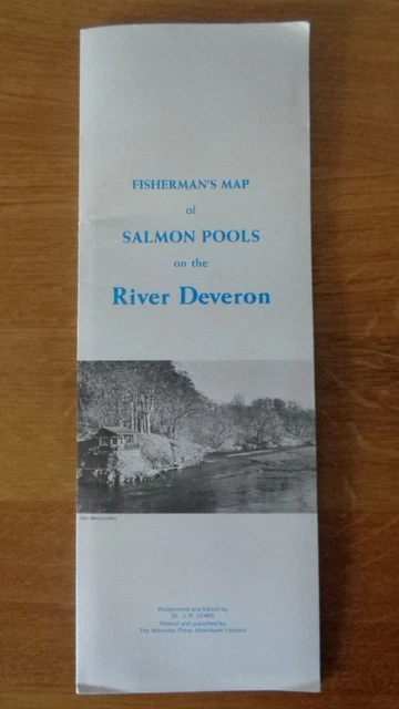 FISHERMANS MAP OF Salmon Pools of the River Deveron by Dr J R Lewis £19 ...