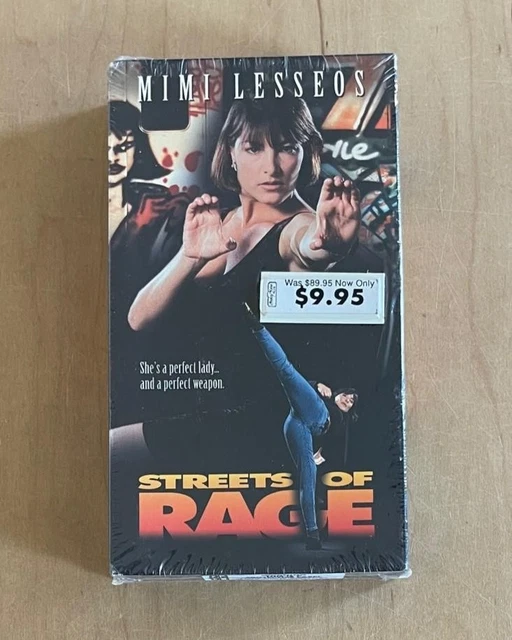 STREETS OF RAGE (1993) Sealed VHS Monarch Mimi Lesseos Crime Action Martial Arts £22.42 ...