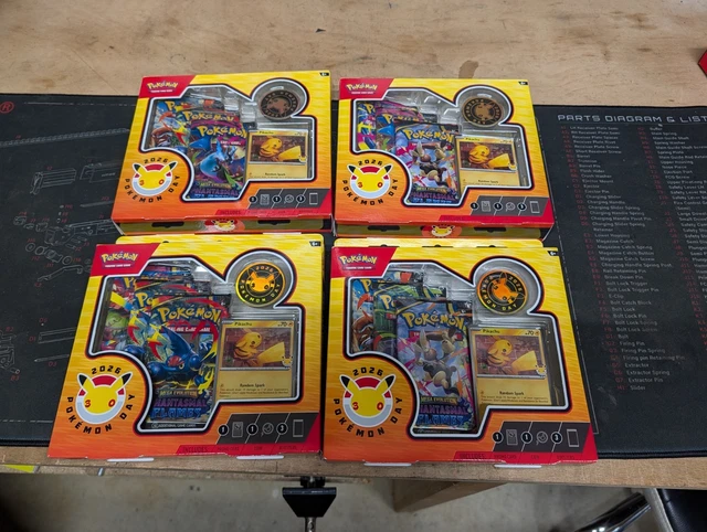 4 X POKEMON TCG Pokemon Day 2026 Collection 30th Anniversary - New ...